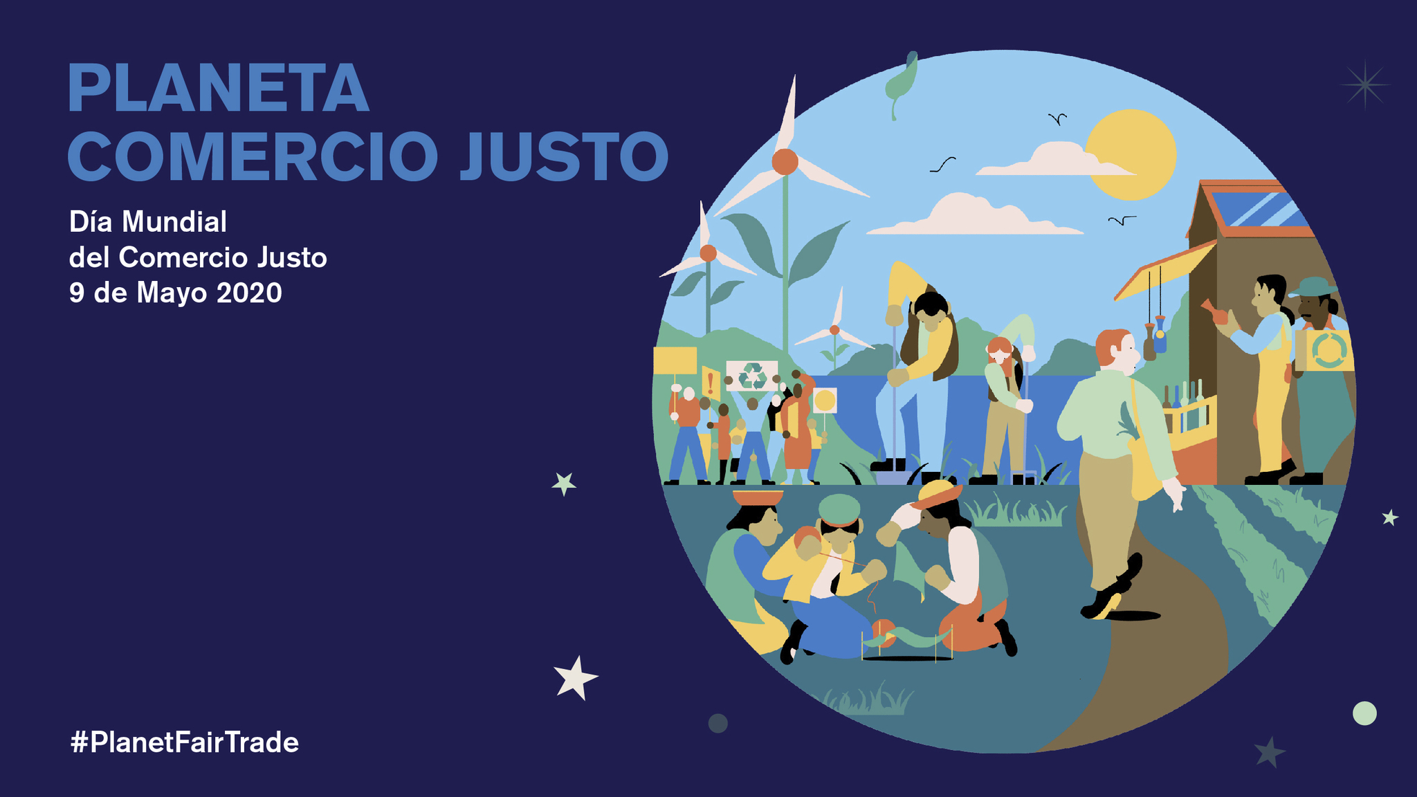 En el Día Mundial del Comercio Justo, las organizaciones reclamamos un modelo económico más ...